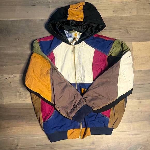 Carhartt | Jackets & Coats | Multicoloured Carhartt Jacketwith A Unique ...